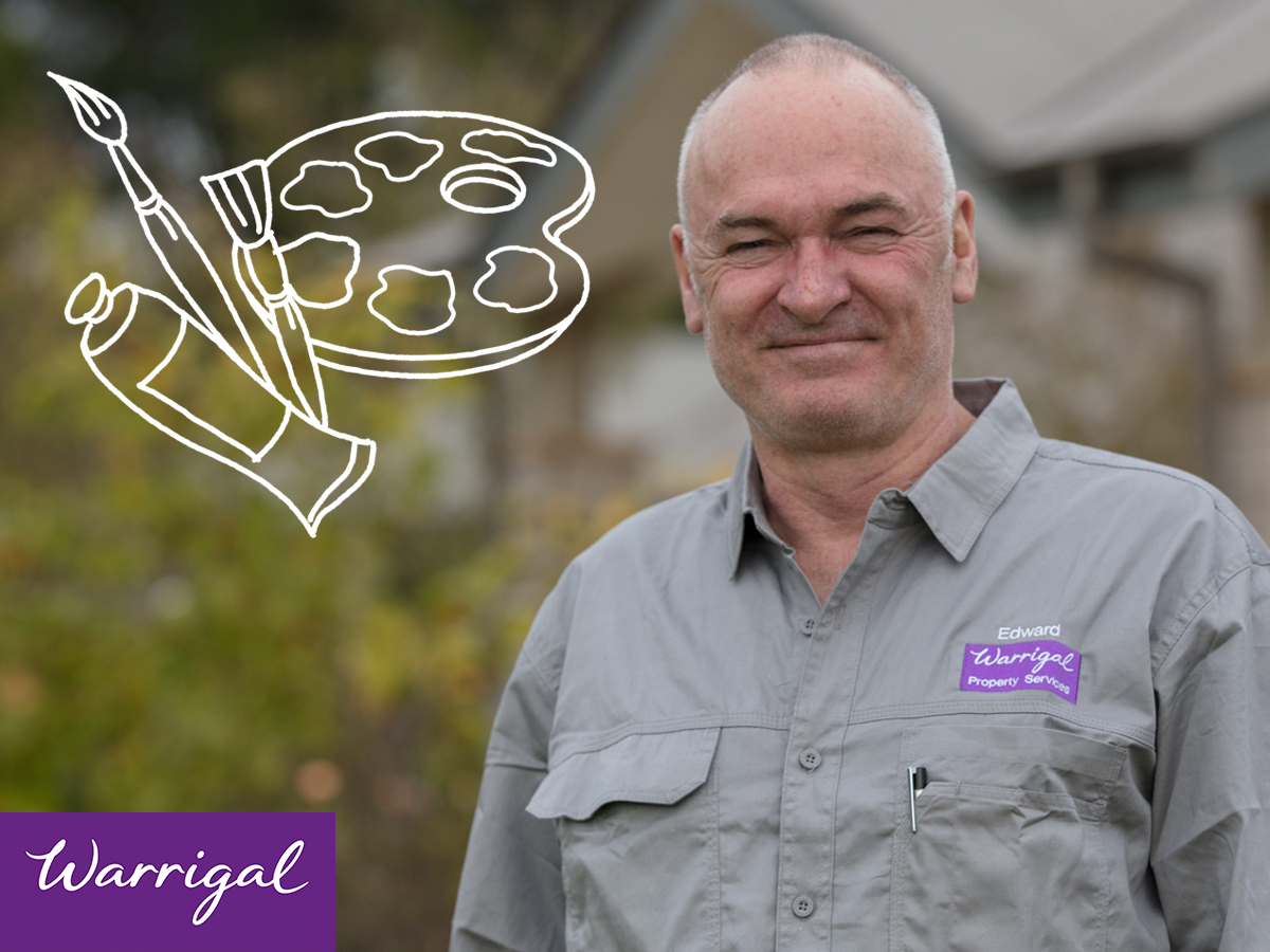 Edward Lindsay, inspiring Warrigal Employee - Warrigal