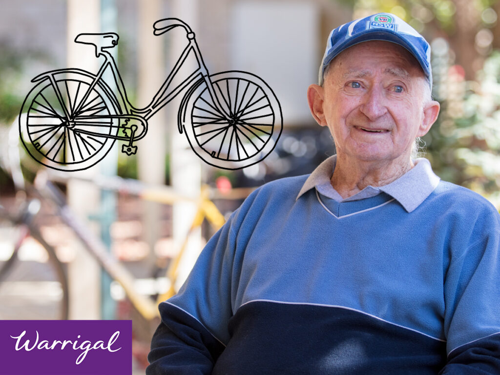 Jack Weston, inspiring Warrigal Connect customer - Warrigal