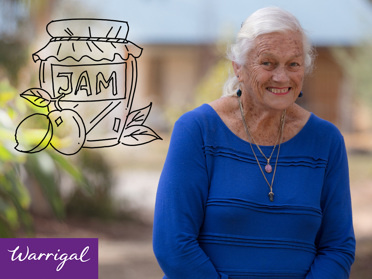 Valentine, inspiring Warrigal Connect customer - Warrigal